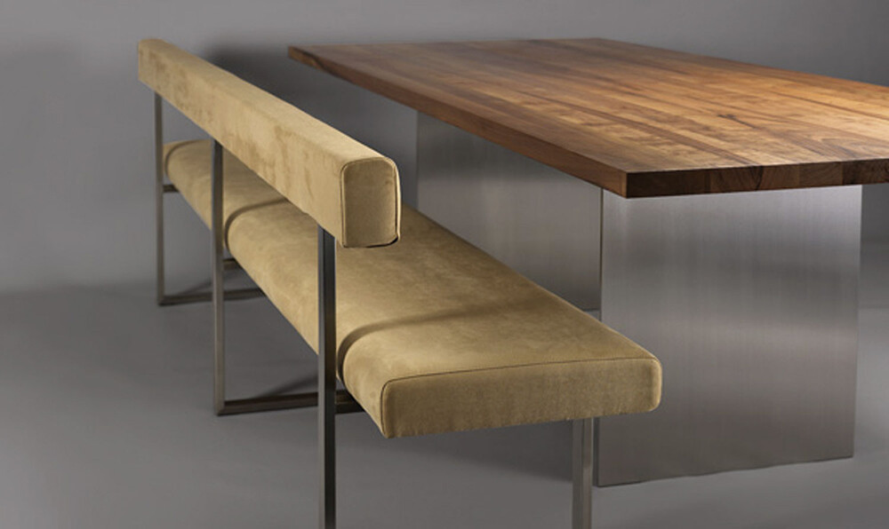 Eine Bank mit bestem Sitzkomfort | ALIS | solid. : Solid Tisch